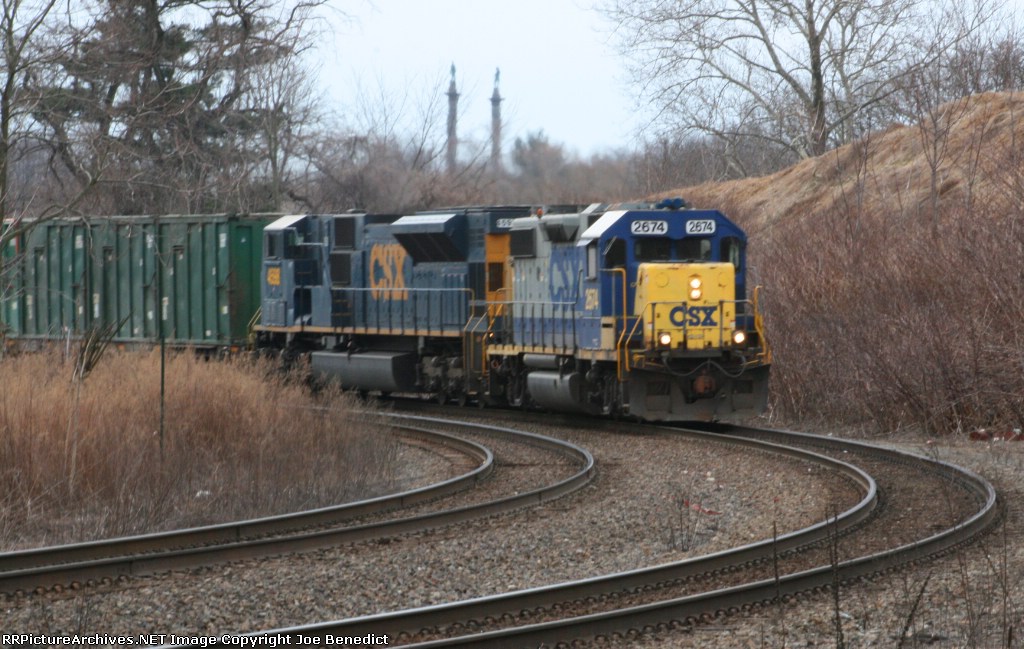 Odd pairing CSX 2674 & 4598